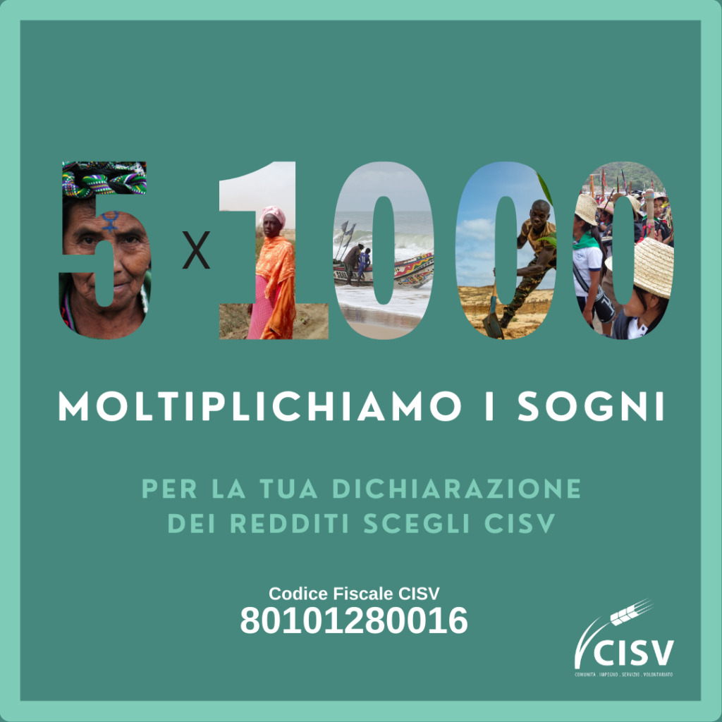 Dona il tuo 5x1000 a CISV - CISV Torino