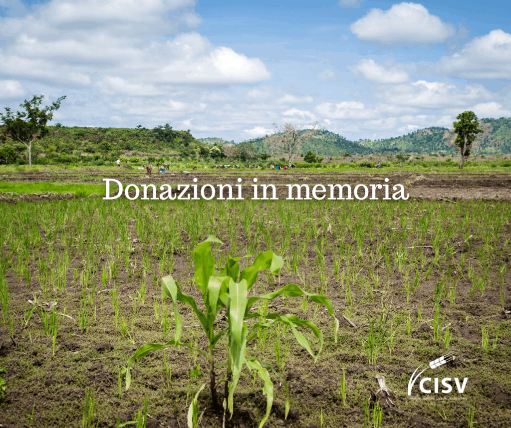 DONAZIONI IN MEMORIA - CISV Torino